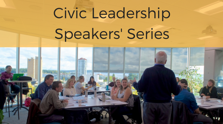 Civic Leadership Speakers' Series - an LVI Initiative - Leadership ...